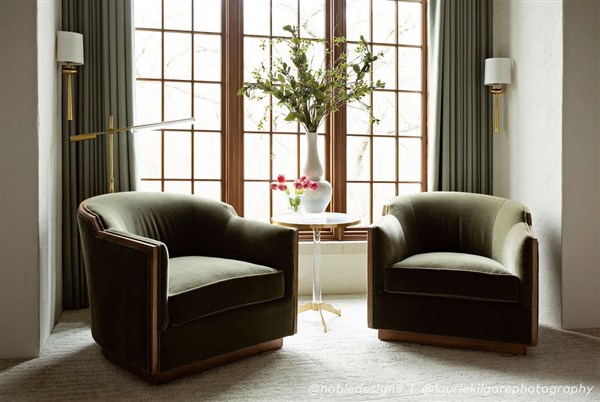 Jane Swivel Chair (Welt) U1833-1 - CHADDOCK COLLECTION - Our Styles ...